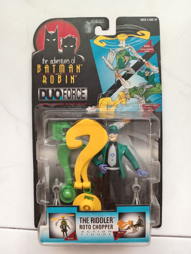 Batman & Robin Adventures: Duo Force - Riddler, Hobbies & Toys, Toys ...
