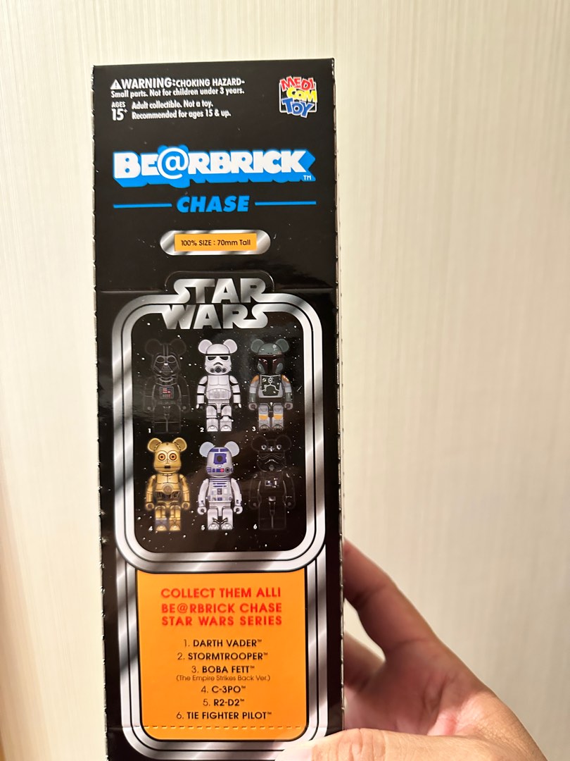 Bearbrick Chase Starwars 100% full set sealed, Hobbies & Toys, Toys ...
