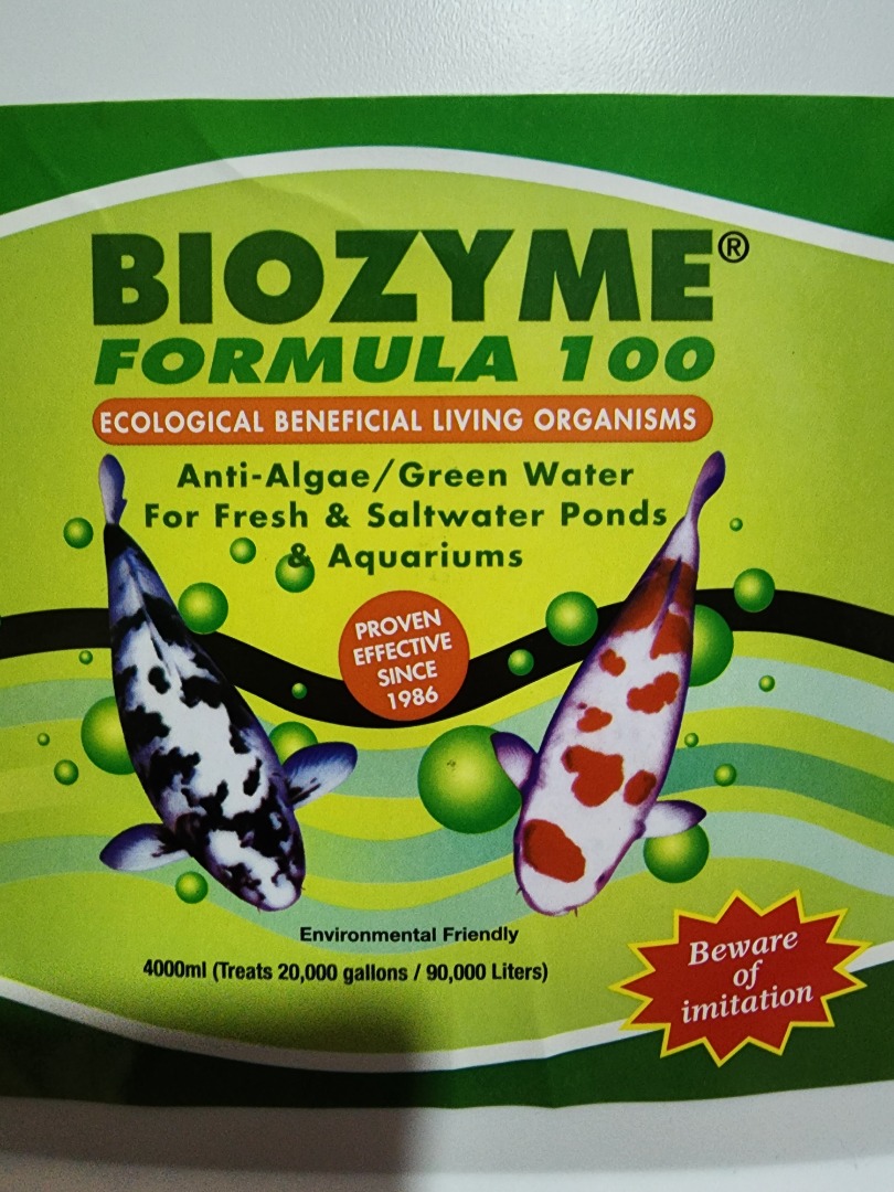 Biozyme Formula 100 (4000 ml), Pet Supplies, Homes & Other Pet ...