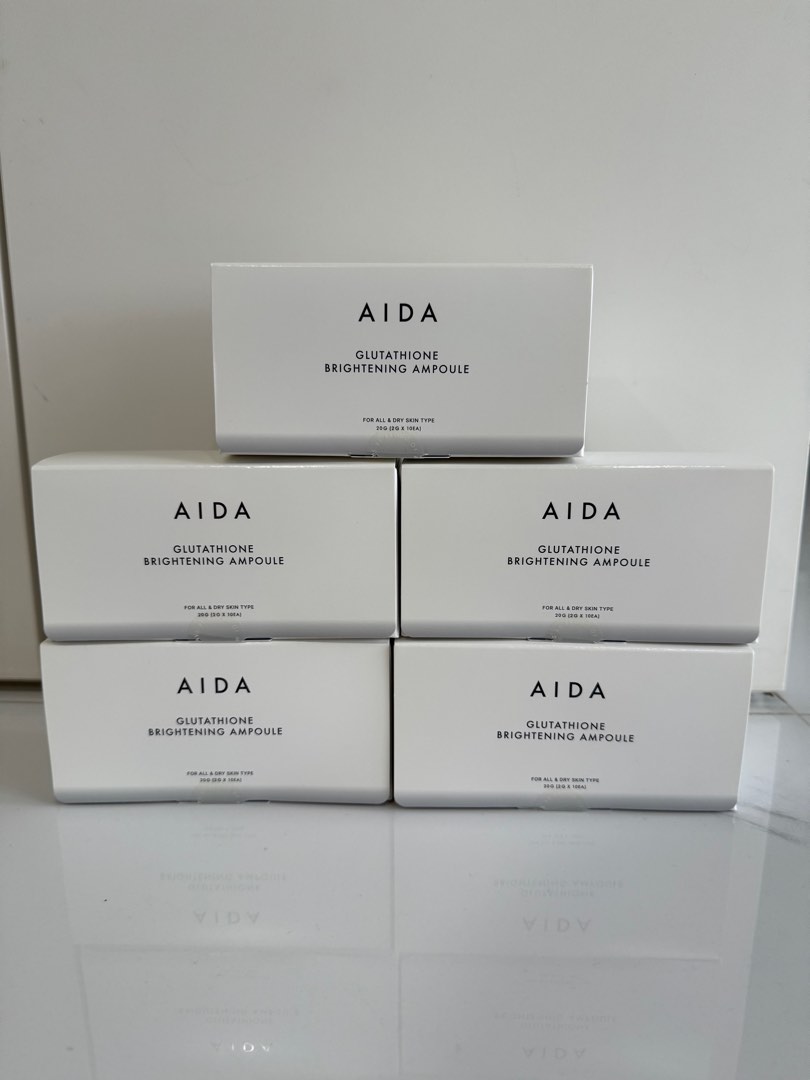 Brand New AIDA Glutathione Brightening Ampoule x 5 boxes, Beauty ...
