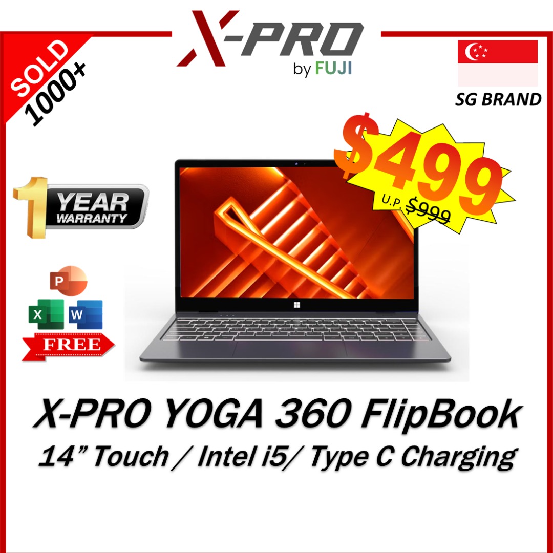 Brand New X-PRO Fold Ultra Laptop | 14 Inch Dual Screen With Touch | 14 ...