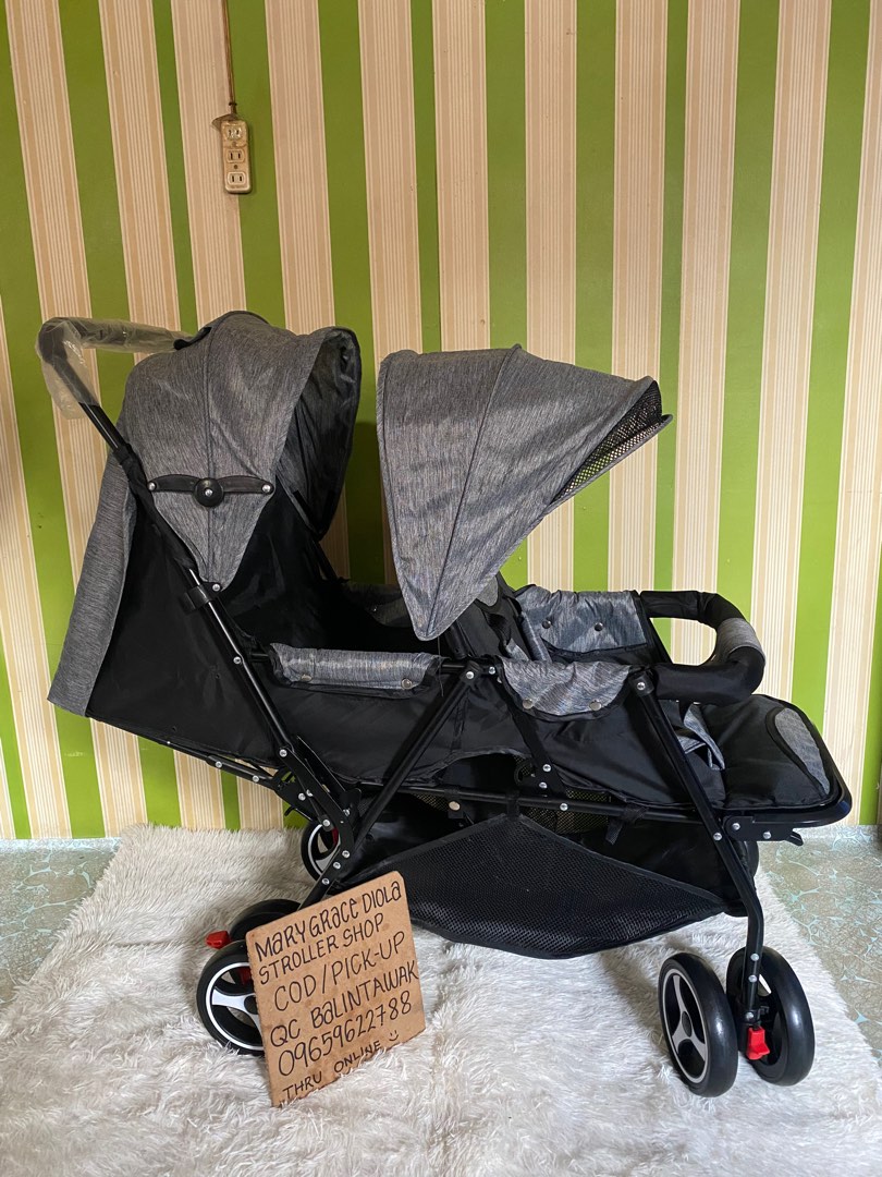 Brandnew mall pull out twin stroller, Babies & Kids, Going Out ...