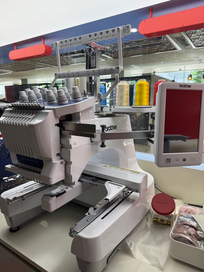 brother embroidery machine PR1055X, Computers & Tech, Office & Business ...