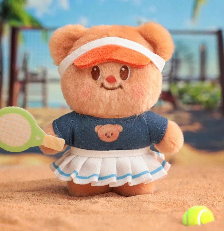 Butter bear blind box versatile wardrobe: Tennis Time, Hobbies & Toys ...