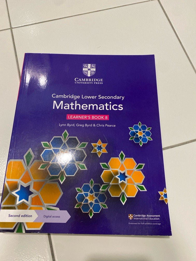 Cambridge Lower Secondary Maths TextBook, Hobbies & Toys, Books ...