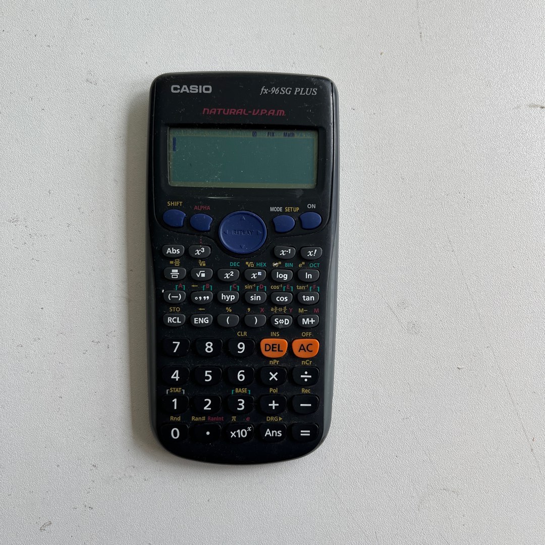 Casio fx-96SG PLUS Scientific Calculator, Computers & Tech, Office ...