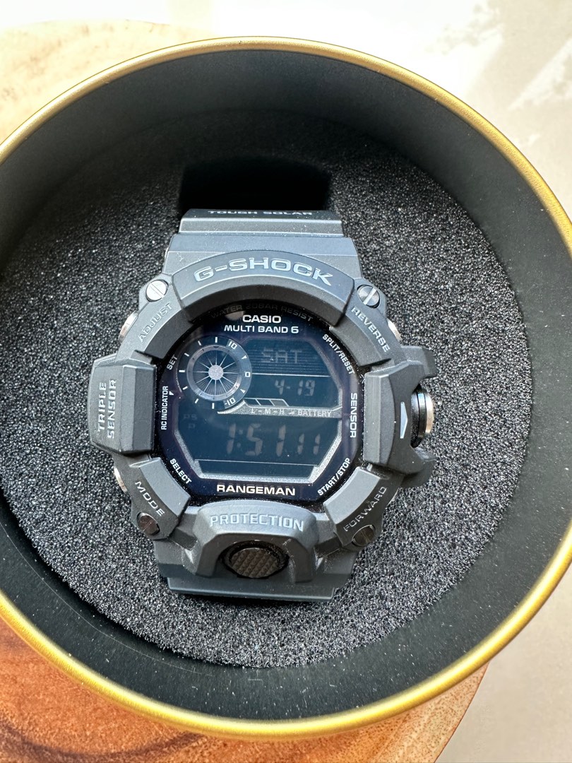 Casio gshock g shock g-shock rangeman carbon fiber japan limited ...