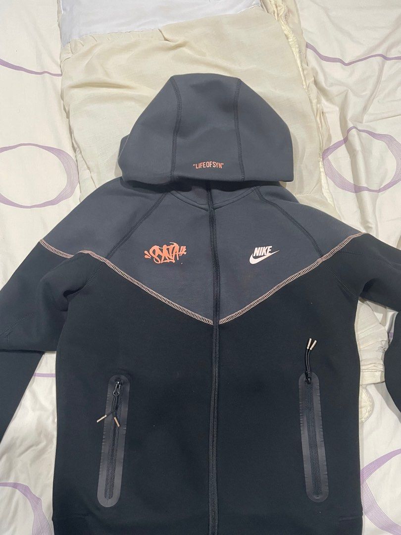 Central Cee Nike Tech Fleece Syna, Men's Fashion, Tops & Sets, Hoodies ...
