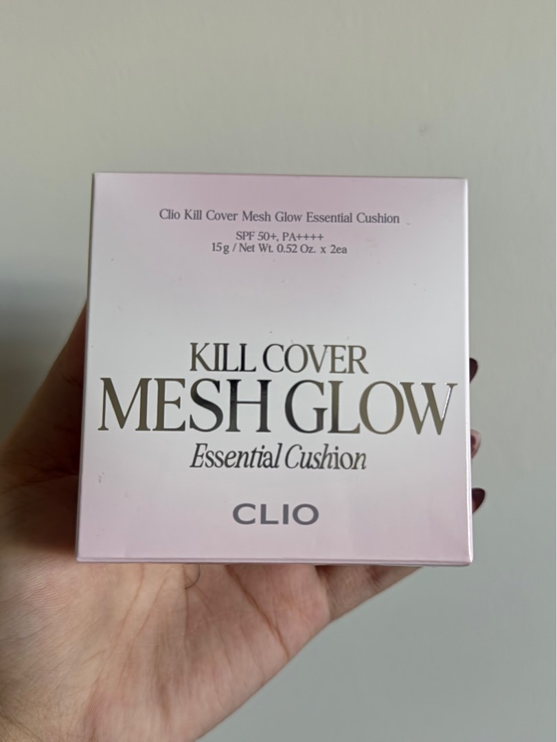 CLIO Kill Cover Mesh Glow Essential Cushion - 21N, Beauty & Personal ...