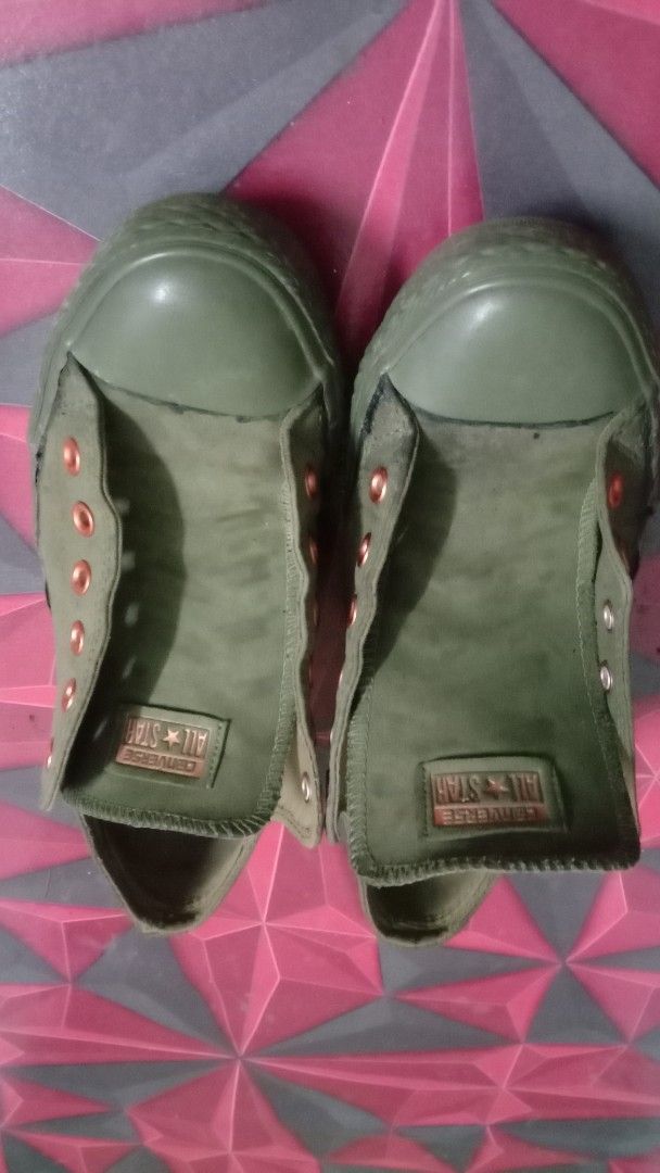 Converse Army rare item, Men's Fashion, Footwear, Casual shoes on Carousell