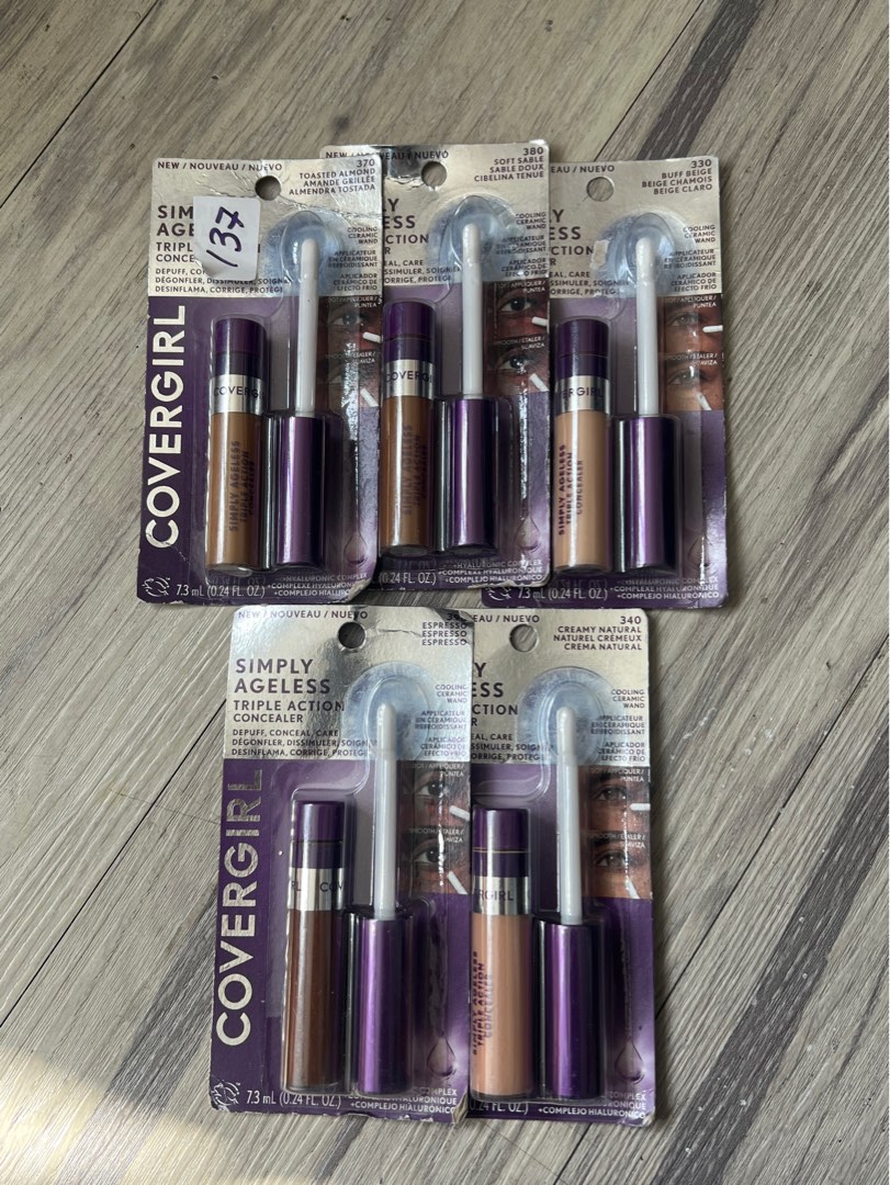COVERGIRL SIMPLY AGELESS TRIPLE ACTION CONCEALER, Beauty & Personal ...