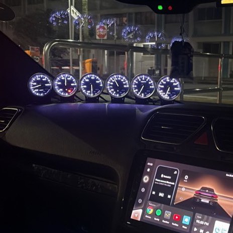 Defi Advance A1 Style 6 Gauge OBD2 Set, Car Accessories, Accessories on Carousell