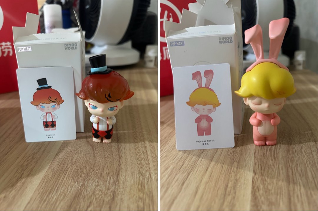 Dimoo rabbit&magician, Hobbies & Toys, Toys & Games on Carousell