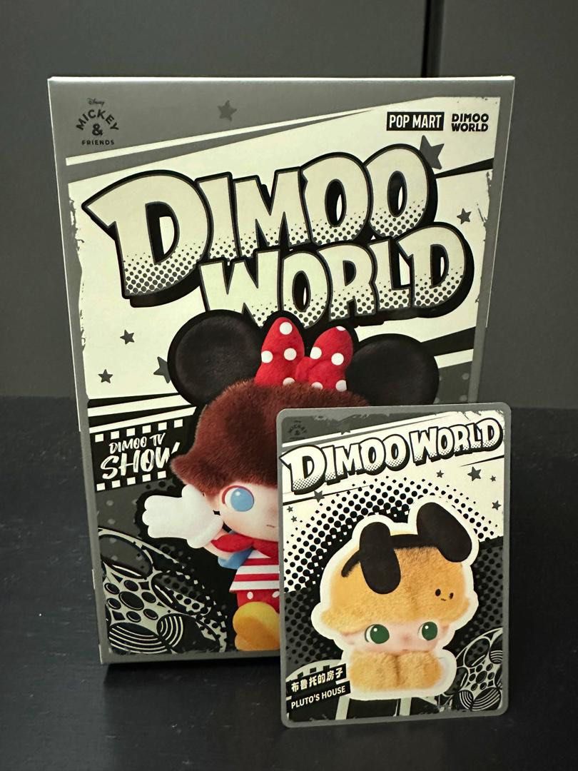 Dimoo World Keychain - Pluto, Hobbies & Toys, Toys & Games on Carousell
