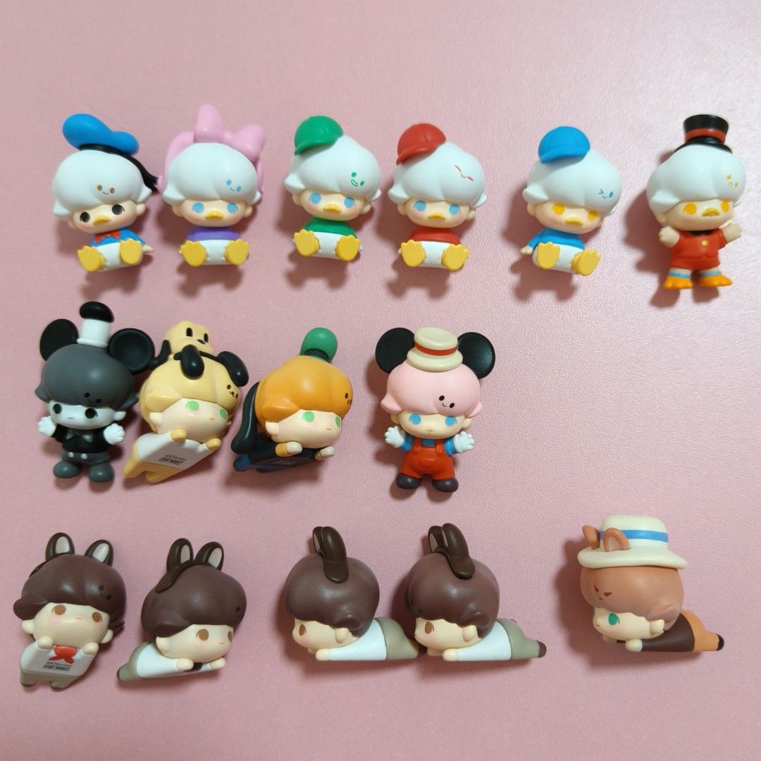 WTT/WTS Dimoo world popbean pop bean chip dale lucky star Goofy Pluto ...