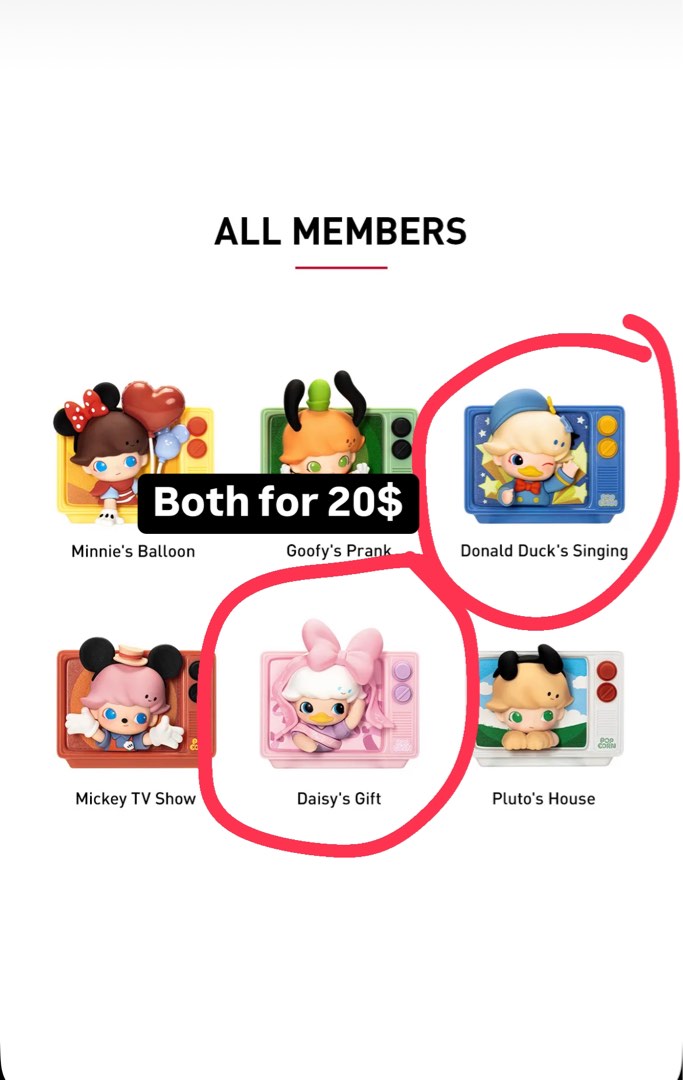 Dimoo x Disney Magnet - Donald&Daisy, Hobbies & Toys, Toys & Games on ...