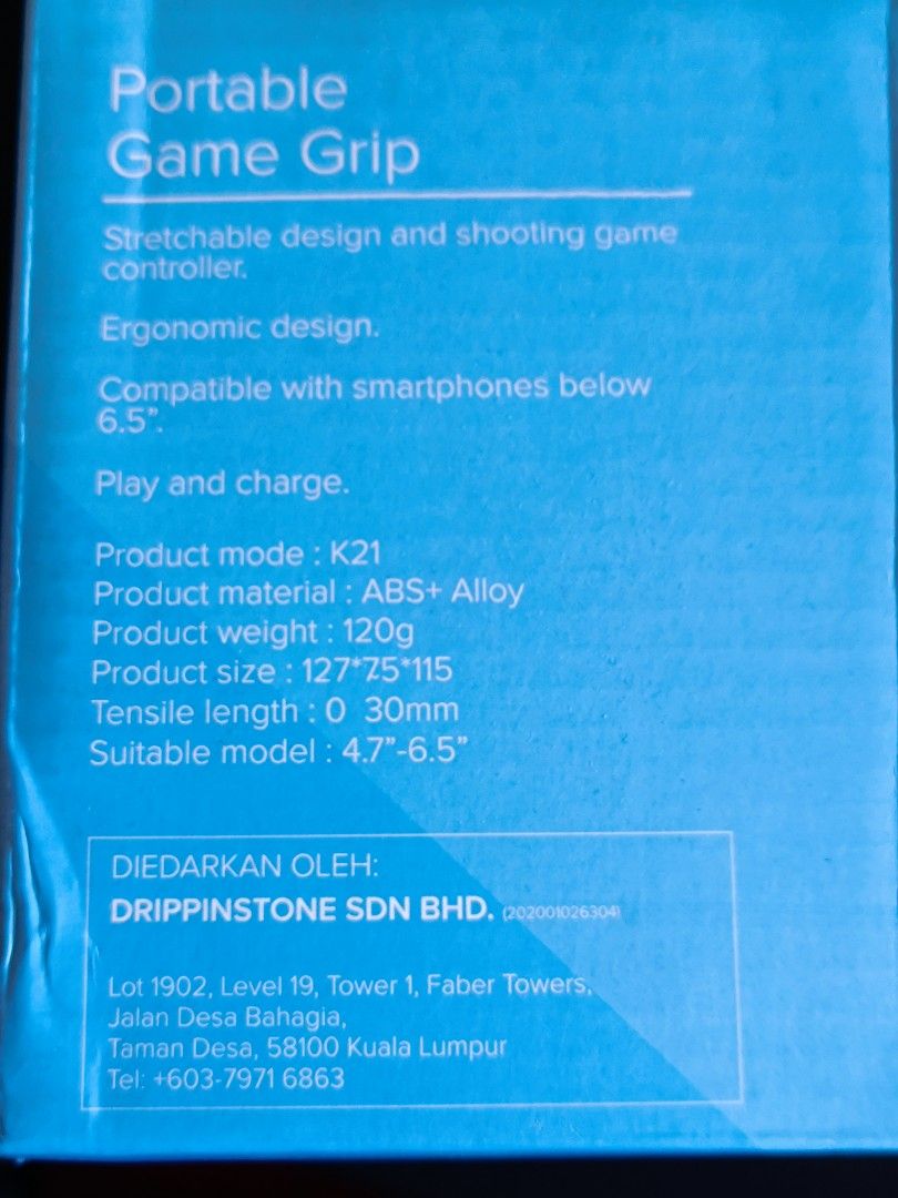Directd Portable Game Grip, Mobile Phones & Gadgets, Mobile & Gadget ...
