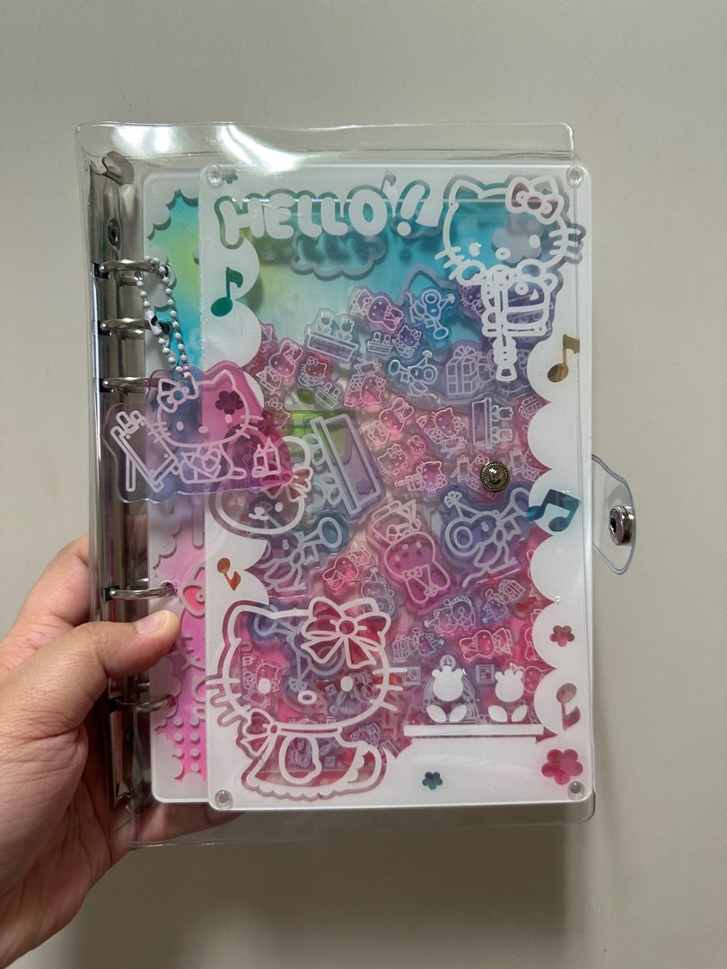 DIY Shaker Notebook Hello Kitty, Hobbies & Toys, Stationery & Craft ...