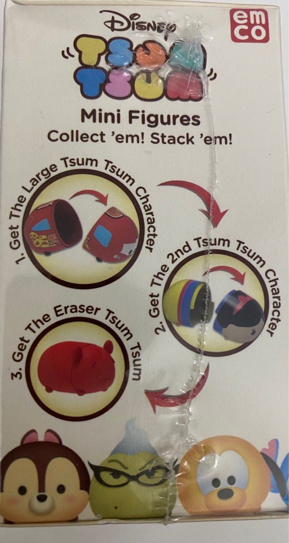 EMCO Disney Tsum Tsum Mini Figures Capsule (surprises box) - 100.0% ...