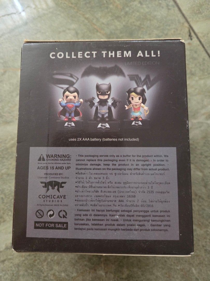 Energizer Batman v Superman Wonder Woman Logo Projector, Hobbies & Toys ...