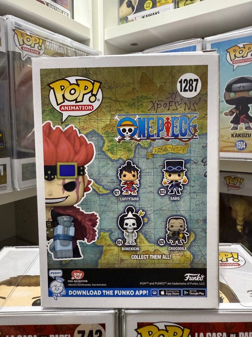 Eustass Kid Shared Sticker #1287 - Funko Pop Animation : One Piece ...