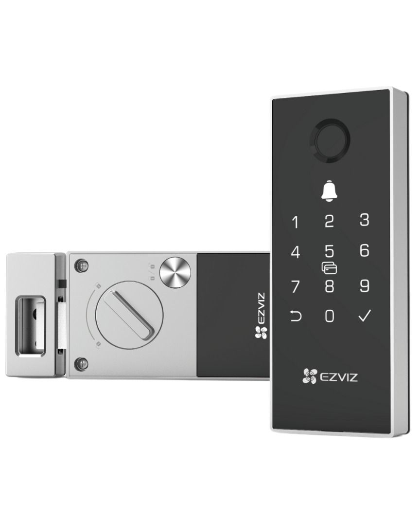 EZVIZ DL03 Pro Digital Door Lock - Fingerprint - Smart App - WiFi ...