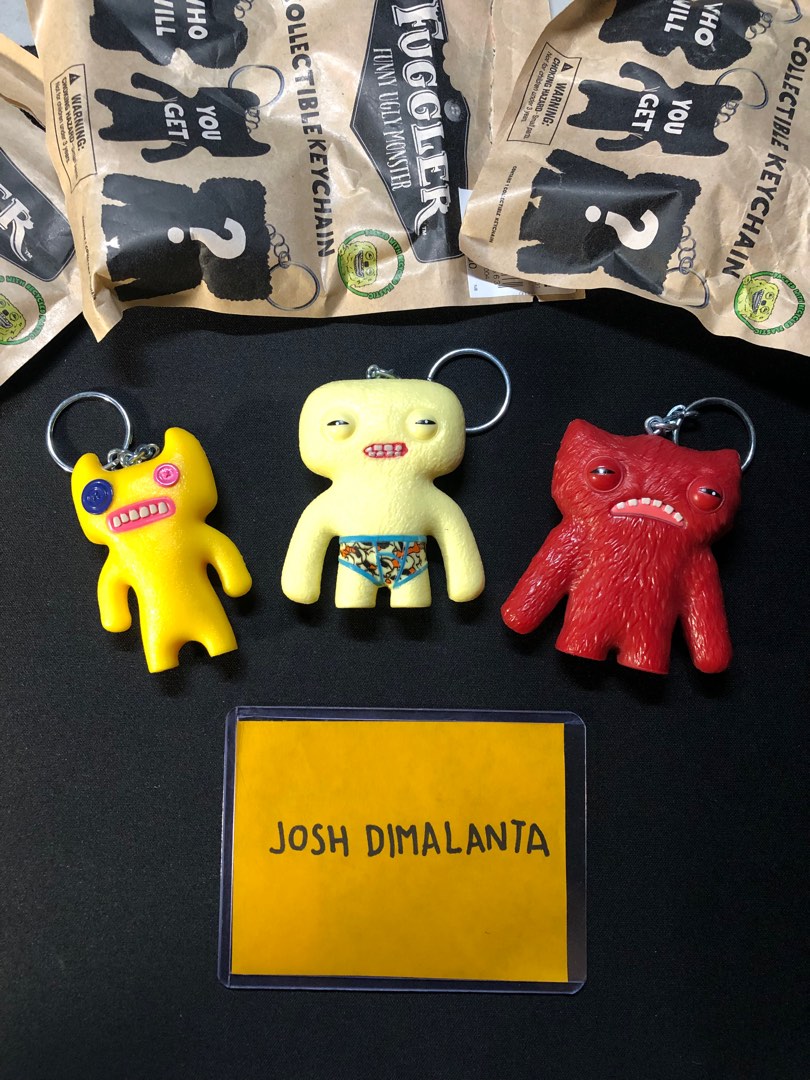 Fugglers Keychains (Set of 3), Hobbies & Toys, Toys & Games on Carousell