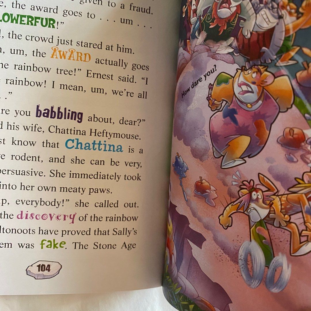 Geronimo Stilton - CAVEMICE GET THE SCOOP, GERONIMO!, 興趣及遊戲, 書本 & 文具 ...