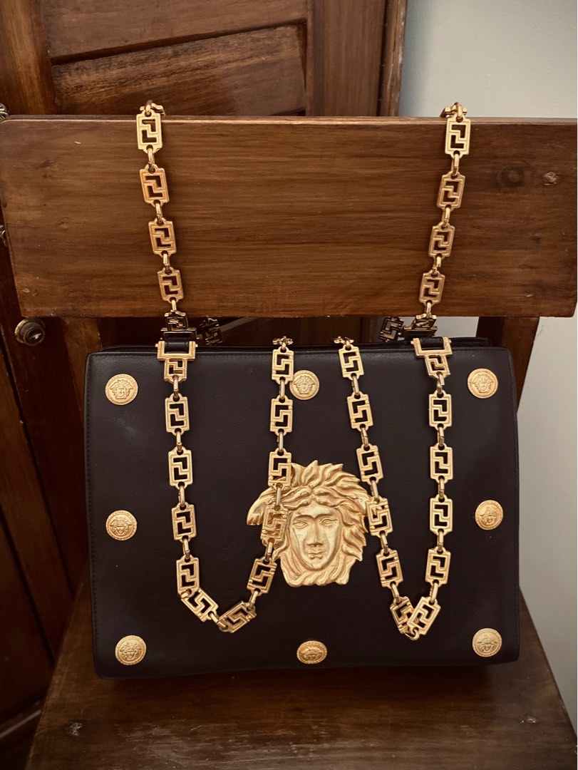 Gianni versace vintage autentic | gianni versace medusa | tas versace ...