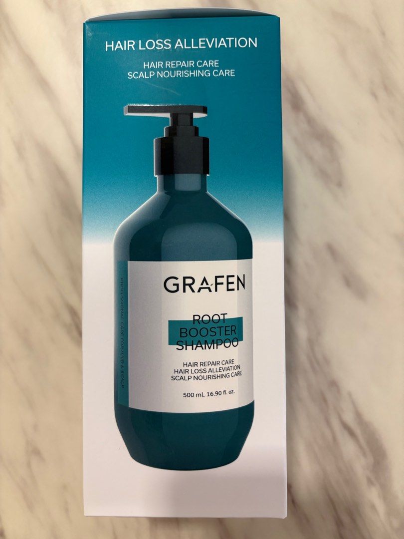 Grafen Root Booster Shampoo (500ml) + Free Gift, Beauty & Personal Care ...