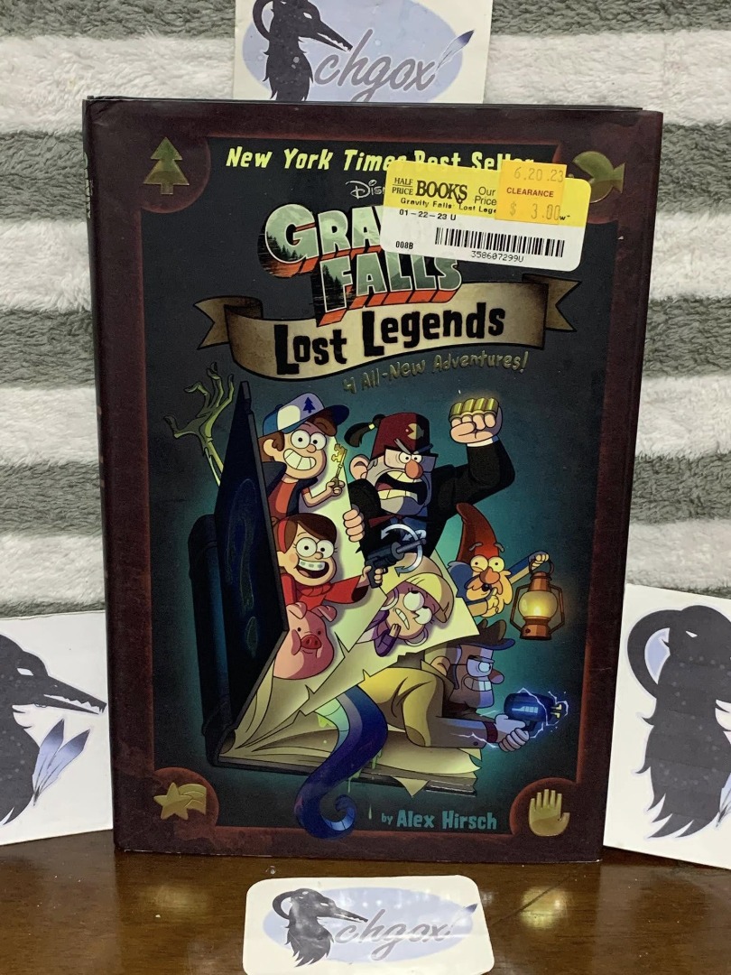 Gravity Falls: Lost Legends by Alex Hirsch | Hardbound | Comics ...