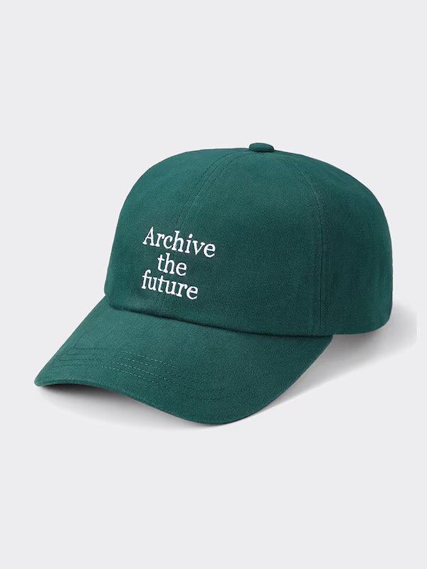 GU Archive the Future Dark Green Cap, Men's Fashion, Watches ...