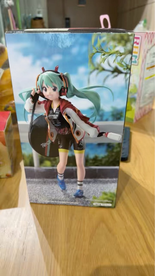 Hatsune Miku Racing Figure, Hobbies & Toys, Toys & Games on Carousell