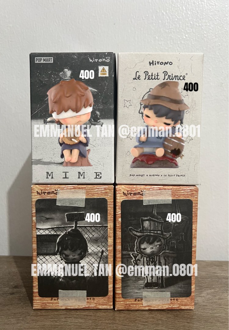 HIRONO - BLIND, TIPPLER, TRAFFIC CONE, POET, Hobbies & Toys, Toys ...