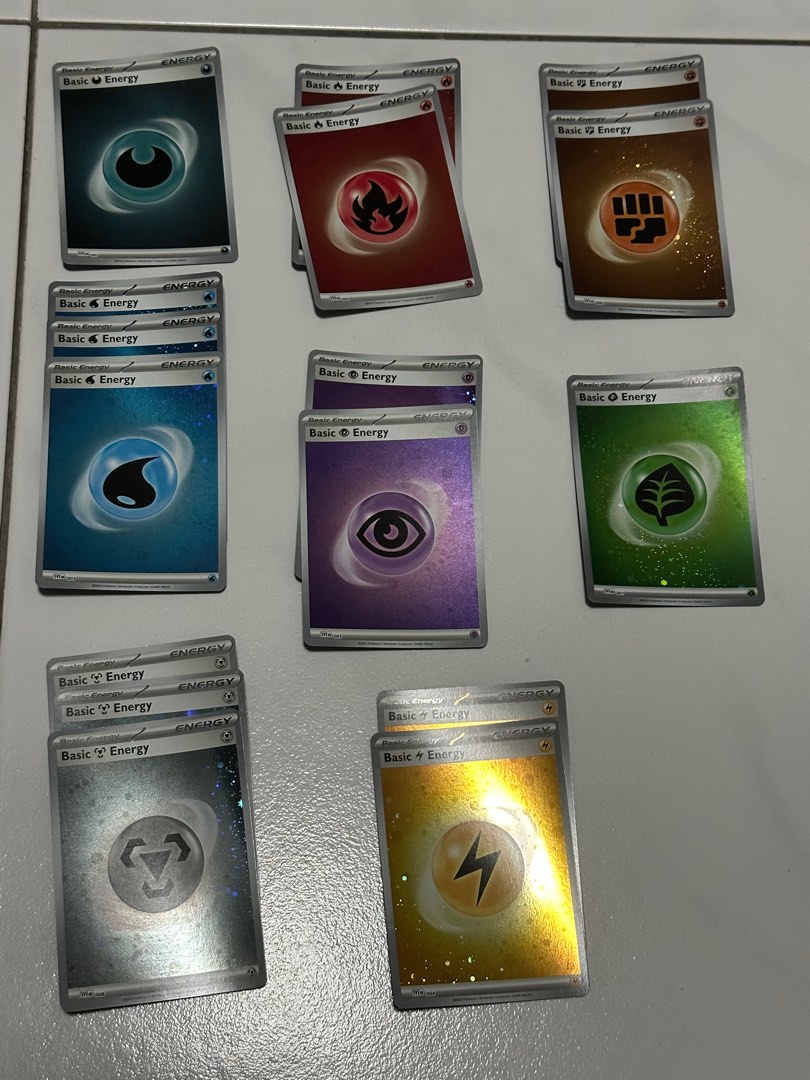 Cosmo holo energy pokemon cards, Hobbies & Toys, Toys & Games on Carousell