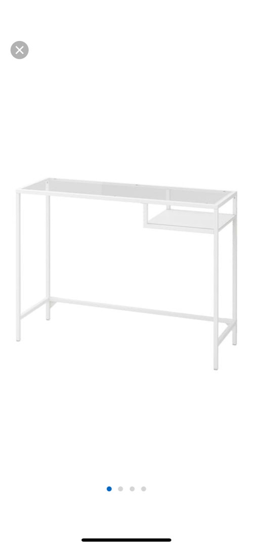 IKEA Glass Table, Furniture & Home Living, Furniture, Tables & Sets on ...