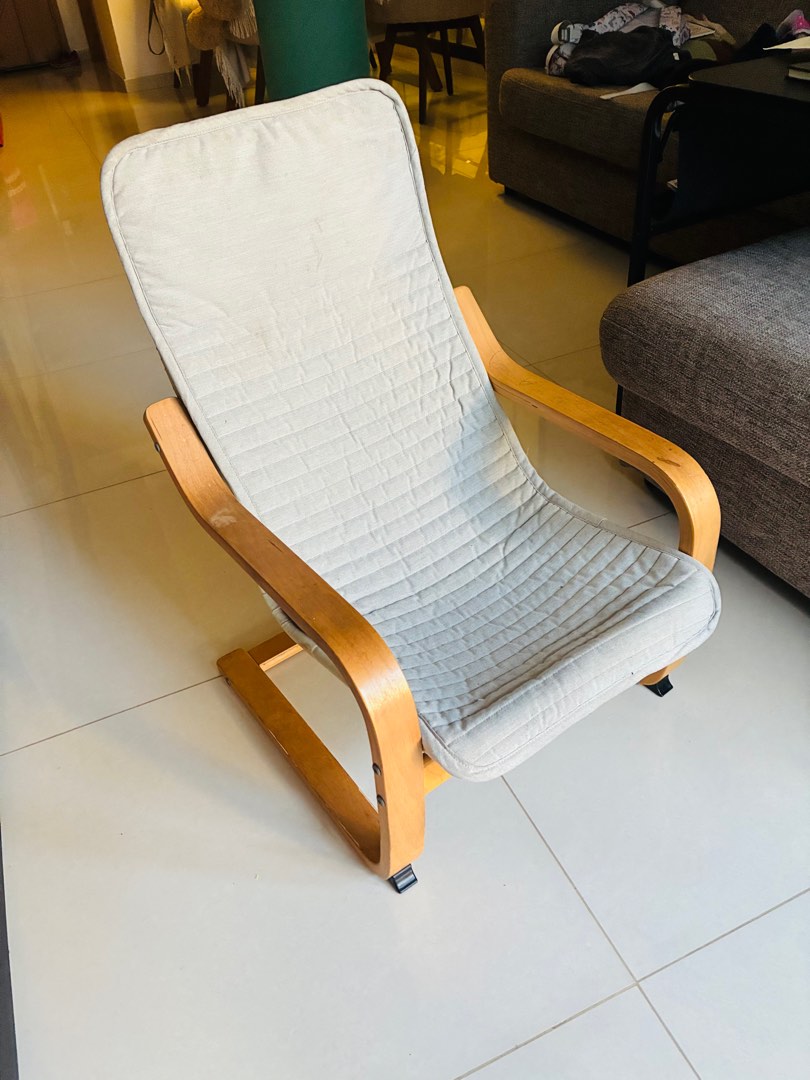 Ikea rocking chair POANG for kids, Babies & Kids, Baby Nursery & Kids ...