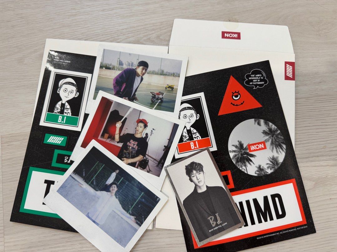 iKON Welcome Back B.I Ver. PC + Sticker Pack, Hobbies & Toys ...