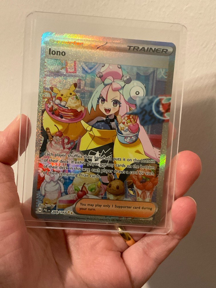 Iono trainer SIR Paldea Evolved 269 PAL TCG Pokemon cards, Hobbies ...