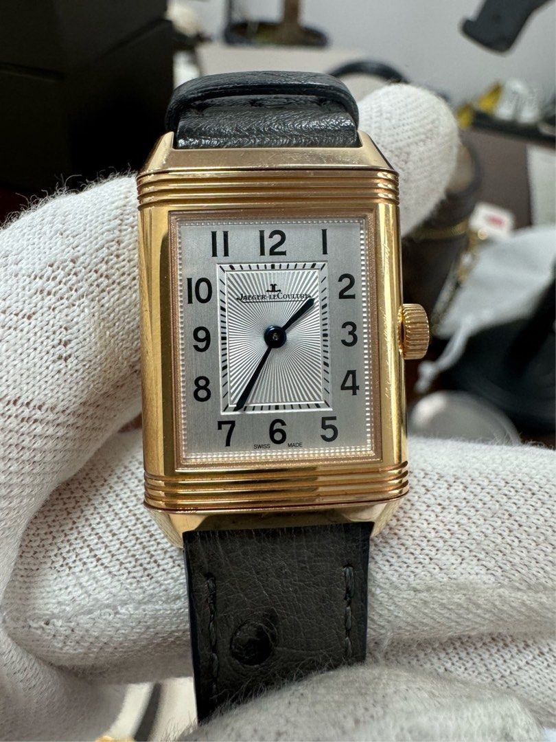 Jaeger LeCoultre Reverso Watch Flip Watch Series Model Q26624AG, Luxury ...