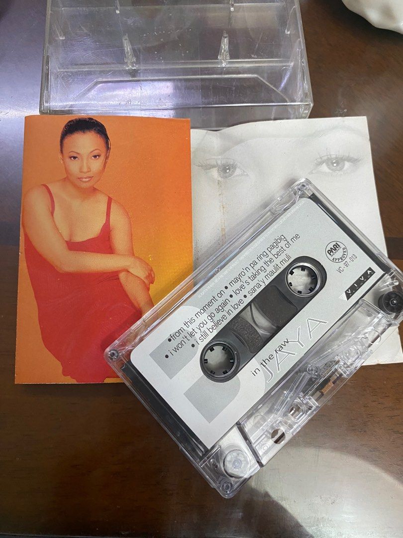 JAYA - In The Raw - OPM Philippines Original Vocal Music Album Cassette ...