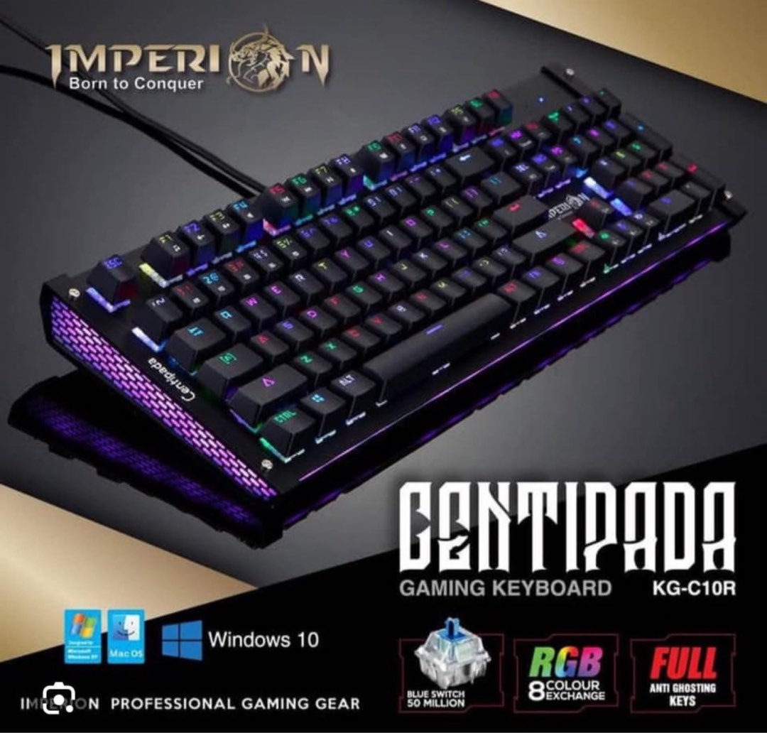 Keyboard Imperion Centipada, Computers & Tech, Parts & Accessories ...