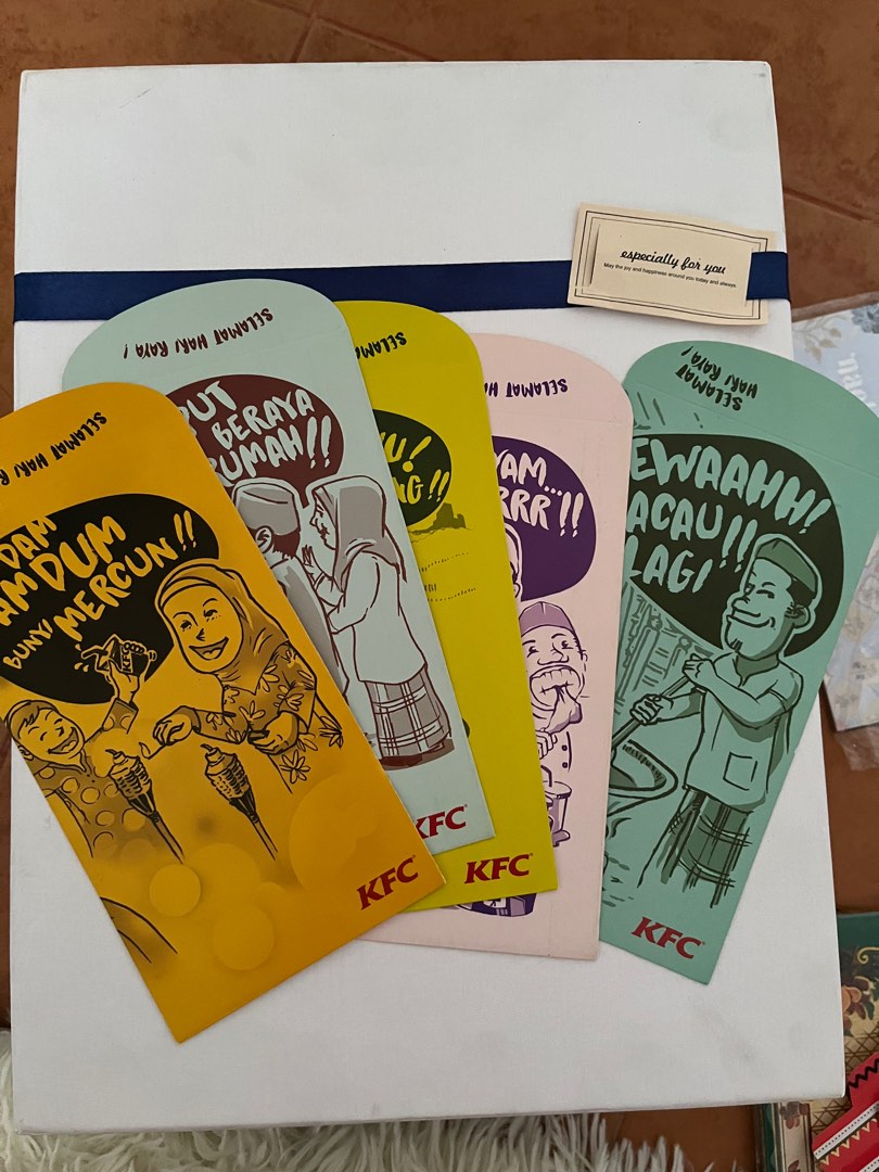 KFC sampul Raya, Hobbies & Toys, Stationery & Craft, Art & Prints on ...