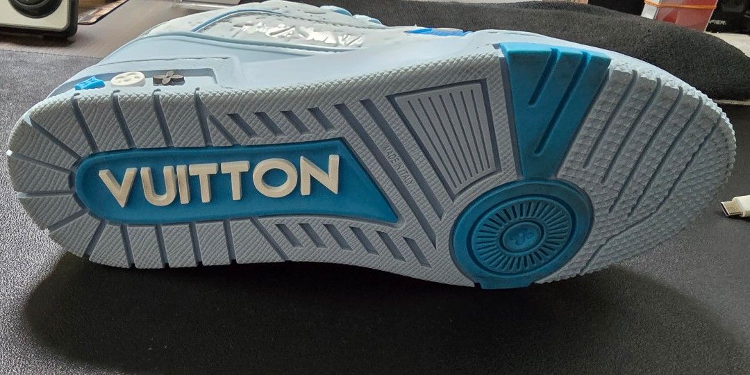 Kids Louis Vuitton LV Trainer X Tyler the Creator "Blue", Luxury ...