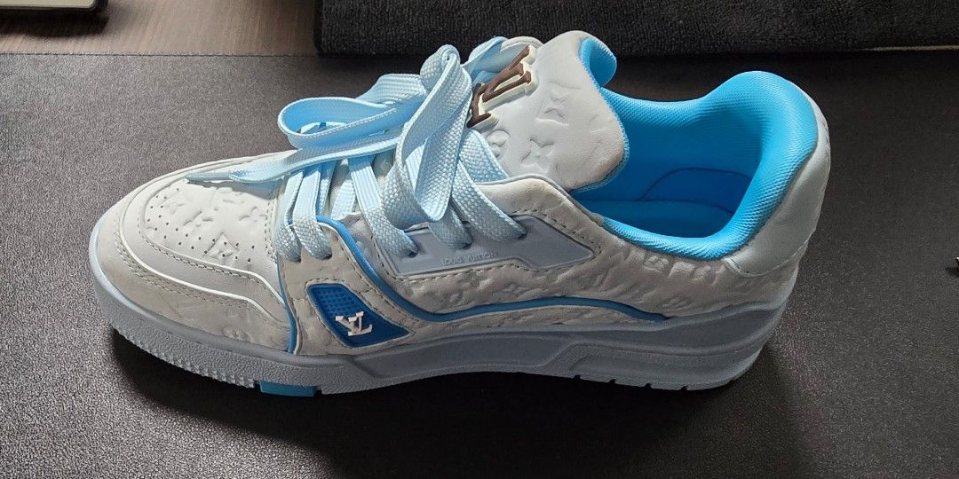 Kids Louis Vuitton LV Trainer X Tyler the Creator "Blue", Luxury ...