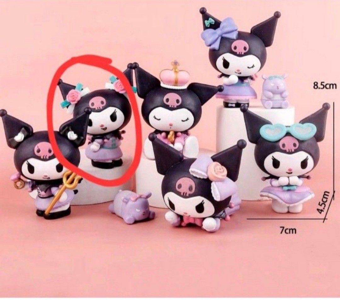 Kuromi blind box opened sanrio, Hobbies & Toys, Memorabilia ...