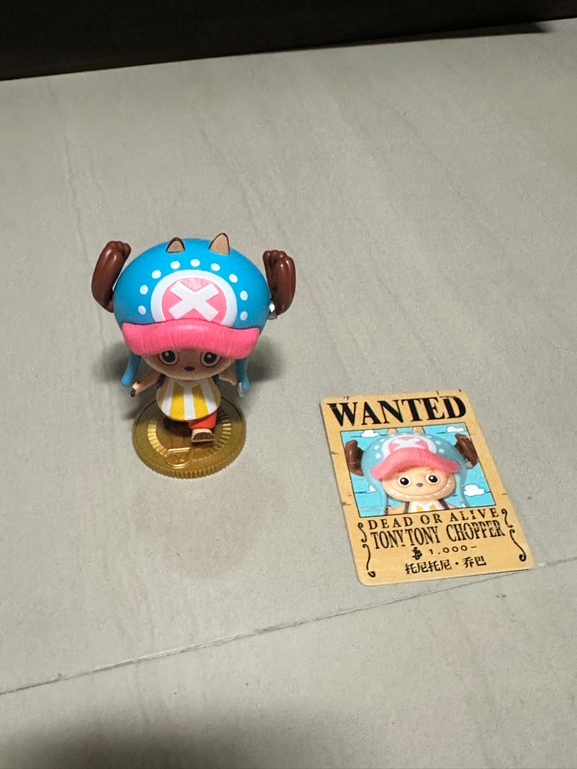Labubu Popmart figurine Chopper, Hobbies & Toys, Toys & Games on Carousell