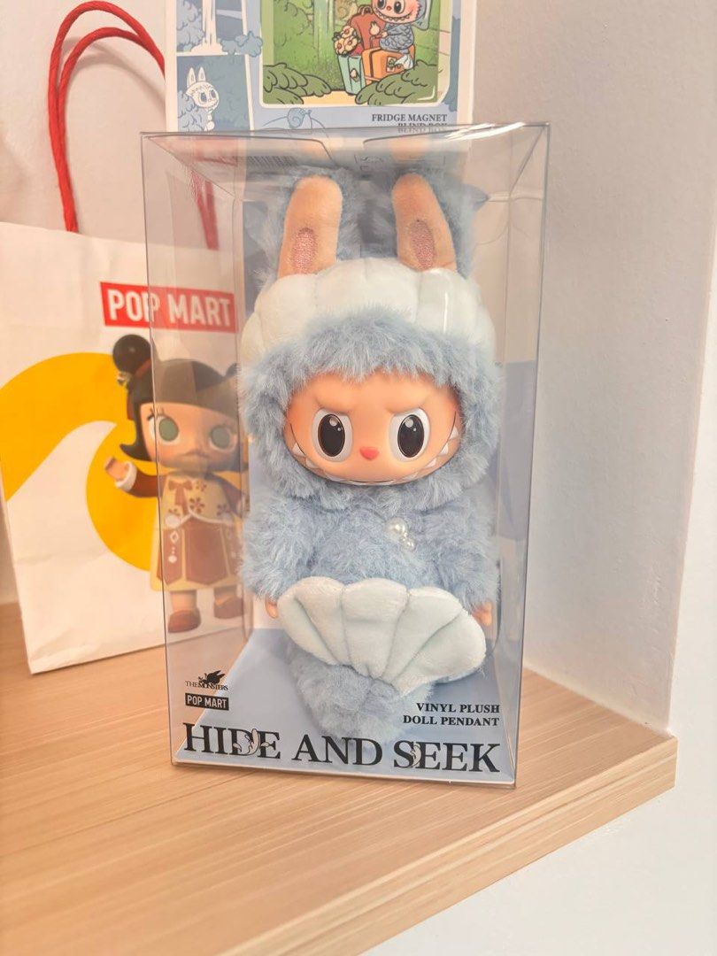 Labubu Singapore Limited Edition Merlion Mermaid Vinyl Plush Pendant ...