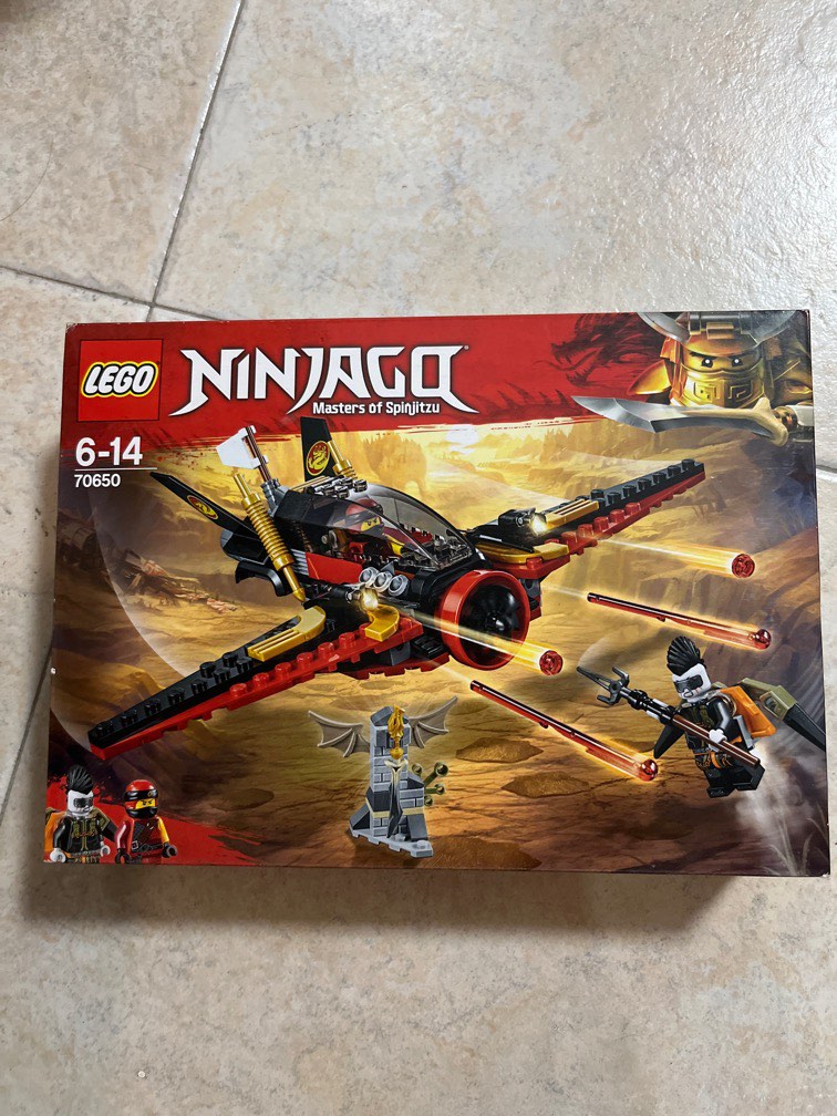 Lego 70650 ninjago masters of spinjitzu plane jet , Hobbies & Toys ...