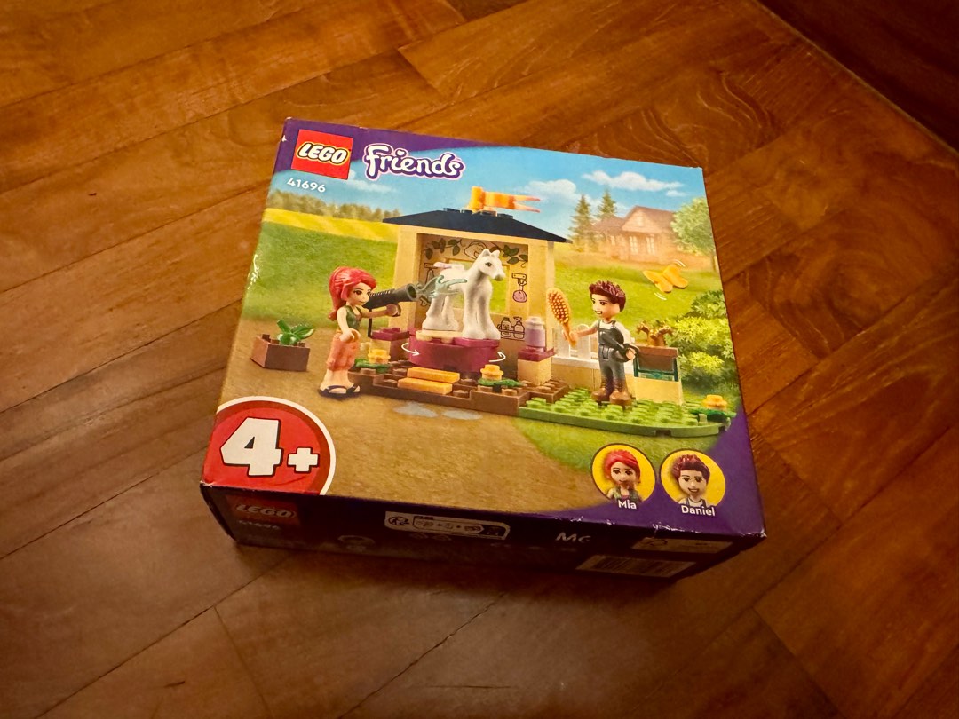 LEGO® Friends 41696 Pony Washing Stable playset, Hobbies & Toys, Toys ...